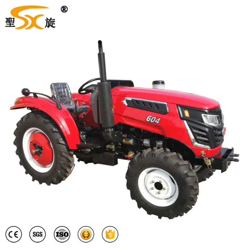 35hp 4WD Tractor With Tille Plough Trailer Front Loader to Brazil ...
