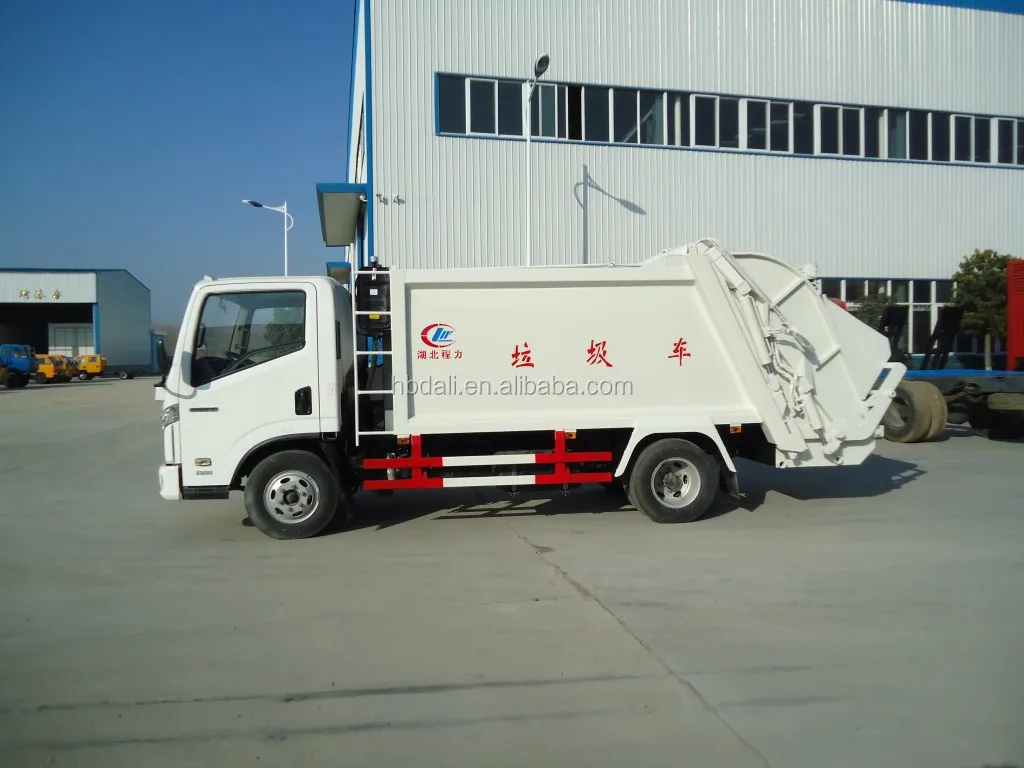 Small Waste Collection Truck Light Garbage Compactor Refuse Disposal ...