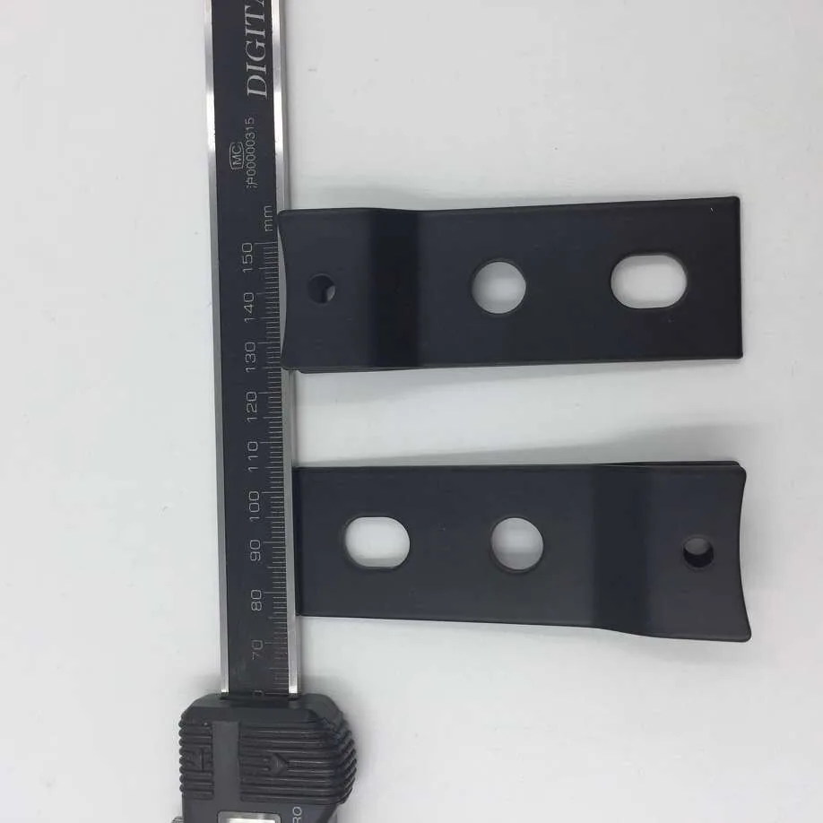 Black Angle Side Mount Post Fence Post Mounting Brackets - Buy Fence ...