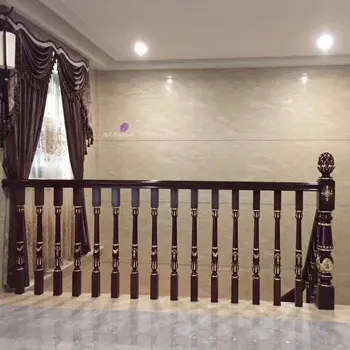 Wooden Pillar Stair Railings Design - Buy Wooden Pillar Design ...