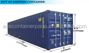 Best Seller 40 Feet Container Cbm 40ft Shipping Container Price - Buy ...