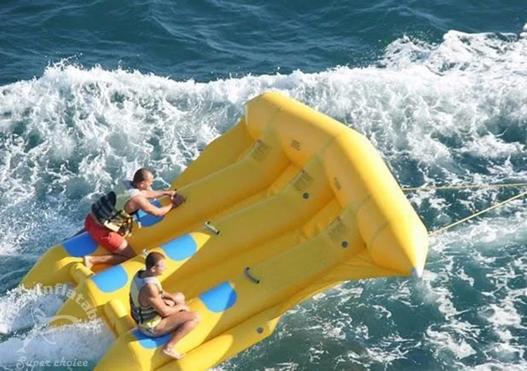 Pvc Inflatable Fly Fish Towable Water Ski Tube From China - Buy Fly ...