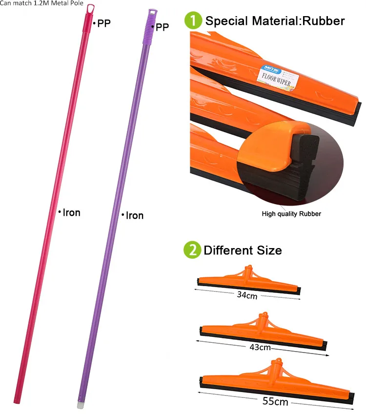 Good Quality Rubber Floor Squeegee For Swimming Pool Cleaning - Buy ...