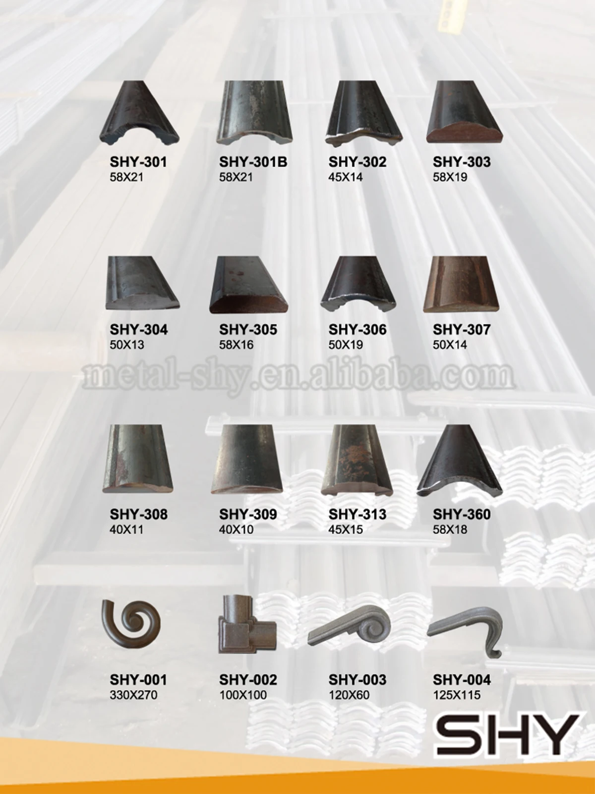 Interior Metal Hot-Rolled Steel Staircase Handrail Design| Alibaba.com