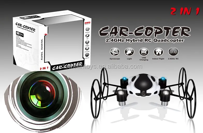 Flying Car Toys,2in1 2.4ghz Rc Camera Drone Car Copter,Rc Flying Car ...