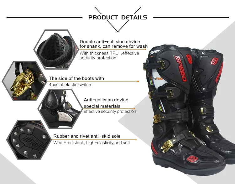 Riding Tribe Steel Toe For Sport Touring Off Road Motorcycle Street ...