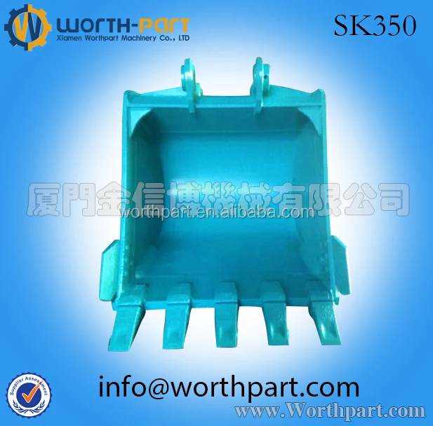 Kobelco Bucket Sk350 Standard Excavator Bucket Sizes With 1.7 Cube ...