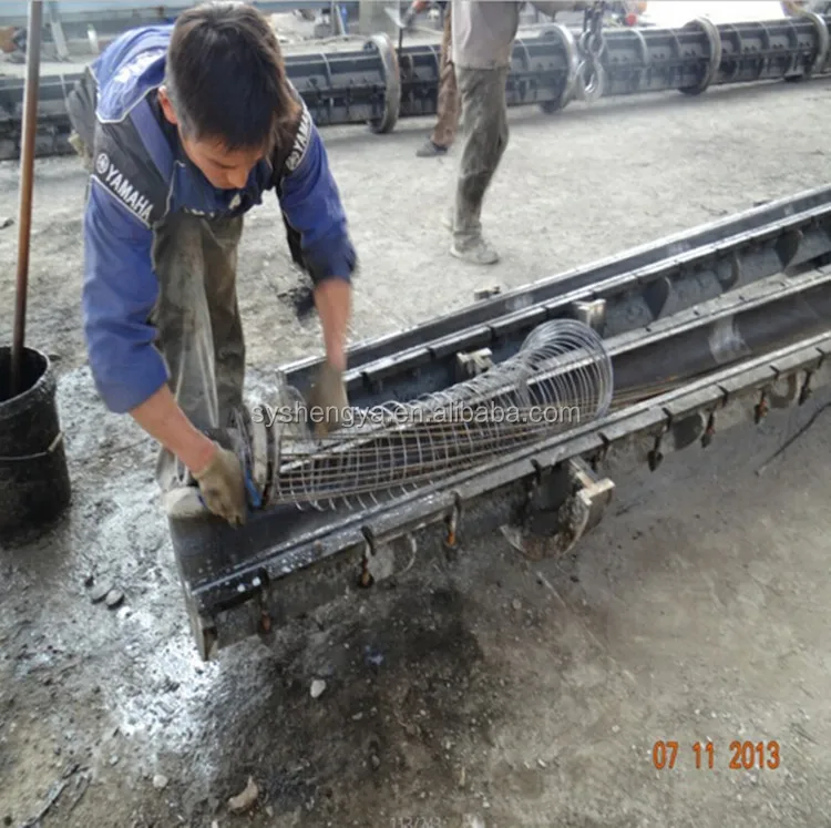 Concrete Pile Cutting Machine Prestressed Spun Power Cement Pole Moulds ...