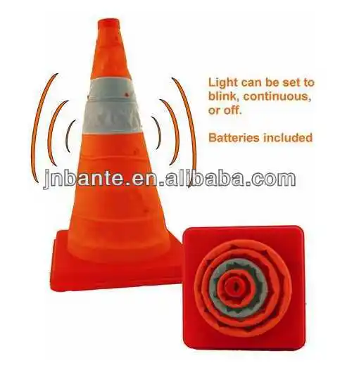 60cm Reflective Collapsible Traffic Cones| Alibaba.com