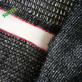 12m Width Heat Resistant Black Plastic Balcony Sunblock Mesh Fabric/uv ...