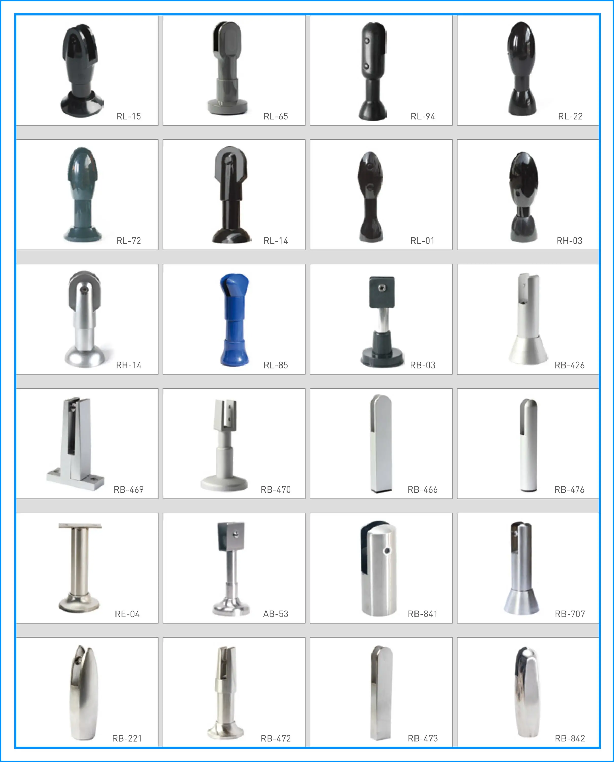 316 Stainless Steel Toilet Cubicle Partition Adjustable Support Leg ...