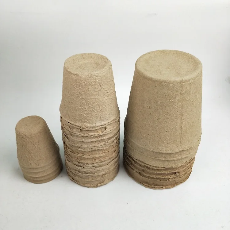 Eco-friendly Nursery Paper Pots - Perfect for Planting