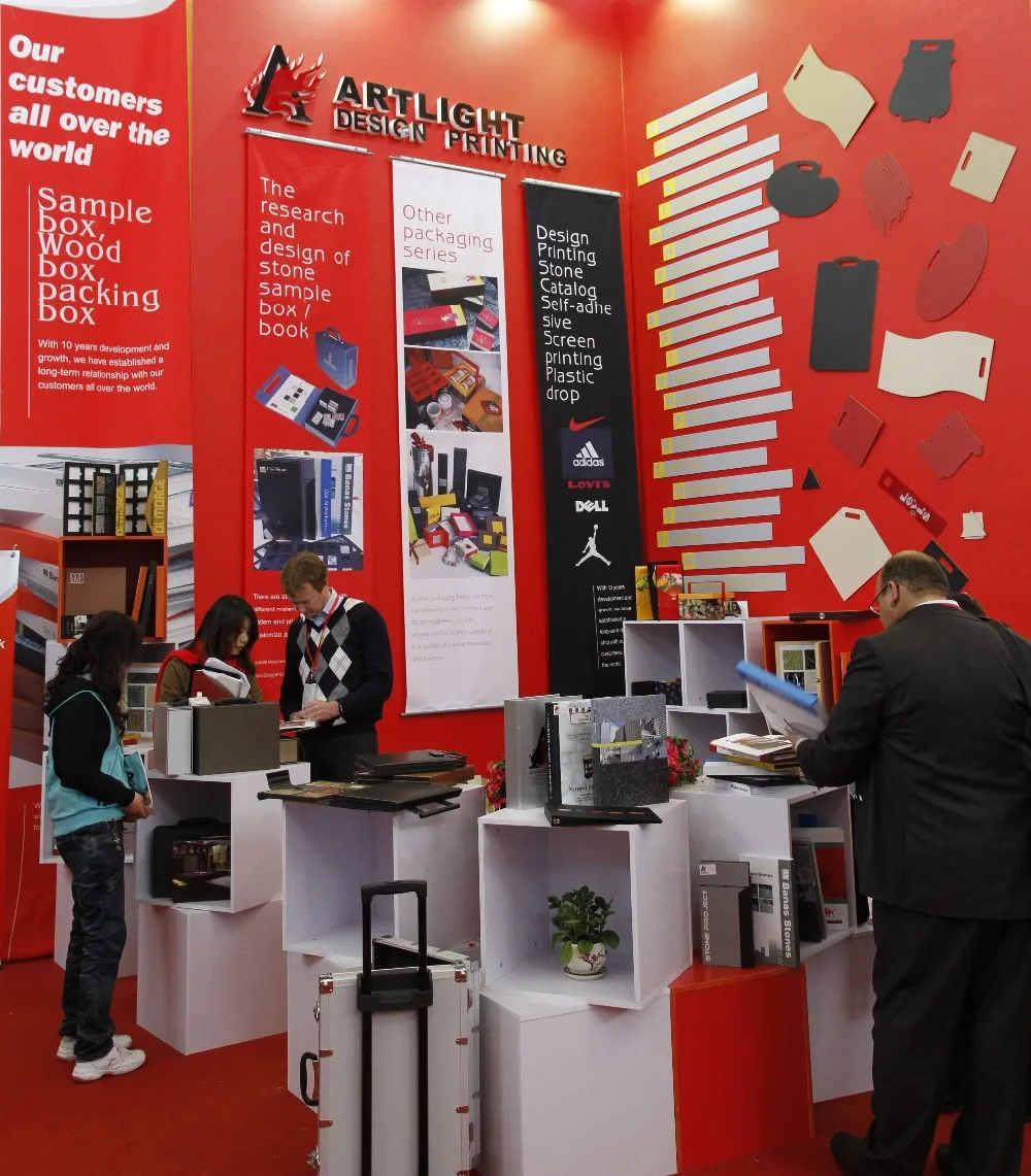 Ceramic Tile Sample Display Rack - Stylish & Functional