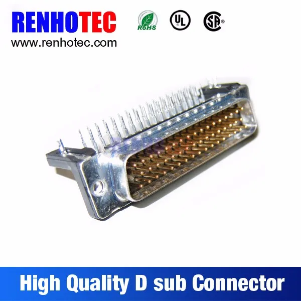 50 핀 D-sub 남성 Pcb 장착 Db50 커넥터 D-sub 고밀도 50 핀 커넥터/다양한 남성 솔더 컵 - Buy 50 핀 ...