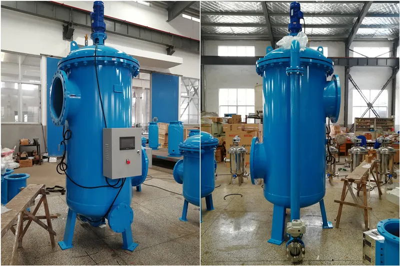 Automatic Self-cleaning Filter Brush Filter With Ss Mesh Screen - Buy ...