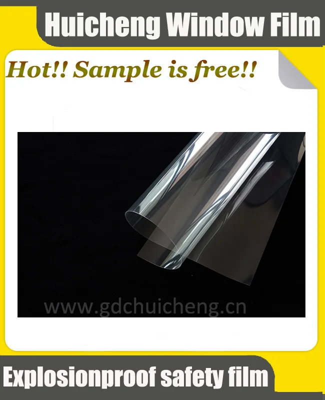 Shatter Resistant Glass Window Film Transparent Safety Glass Protection ...