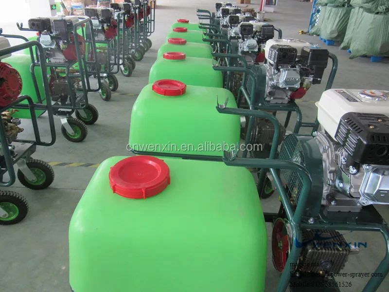 Agricultural Powered Spray Machine Garden Sprayer Set With Wheels And ...