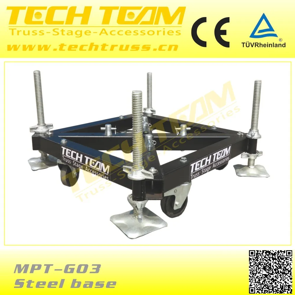 Truss Lift Tower Ground Support for Events - 1000kg Capacity, Aluminum ...