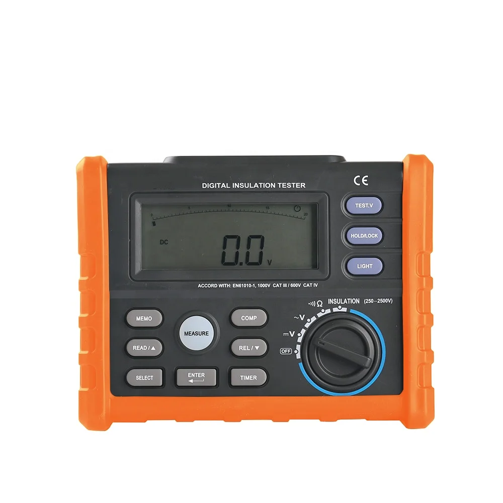 Cheap Price Digital And Analog Display 2500v Digital Insulation ...