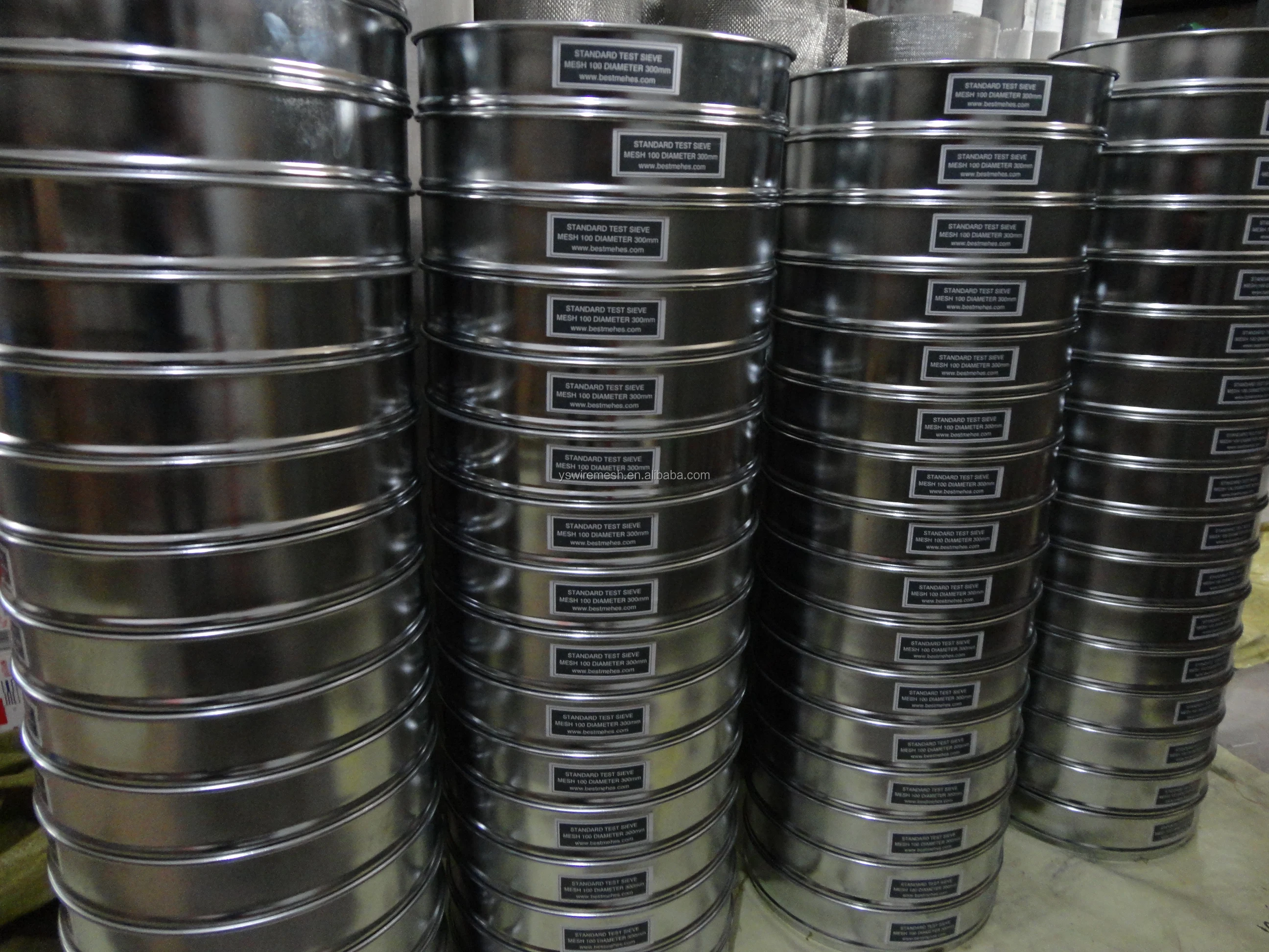 Stainless Steel Sand Grading Sieves Mesh Standard Test Mesh Sieves ...
