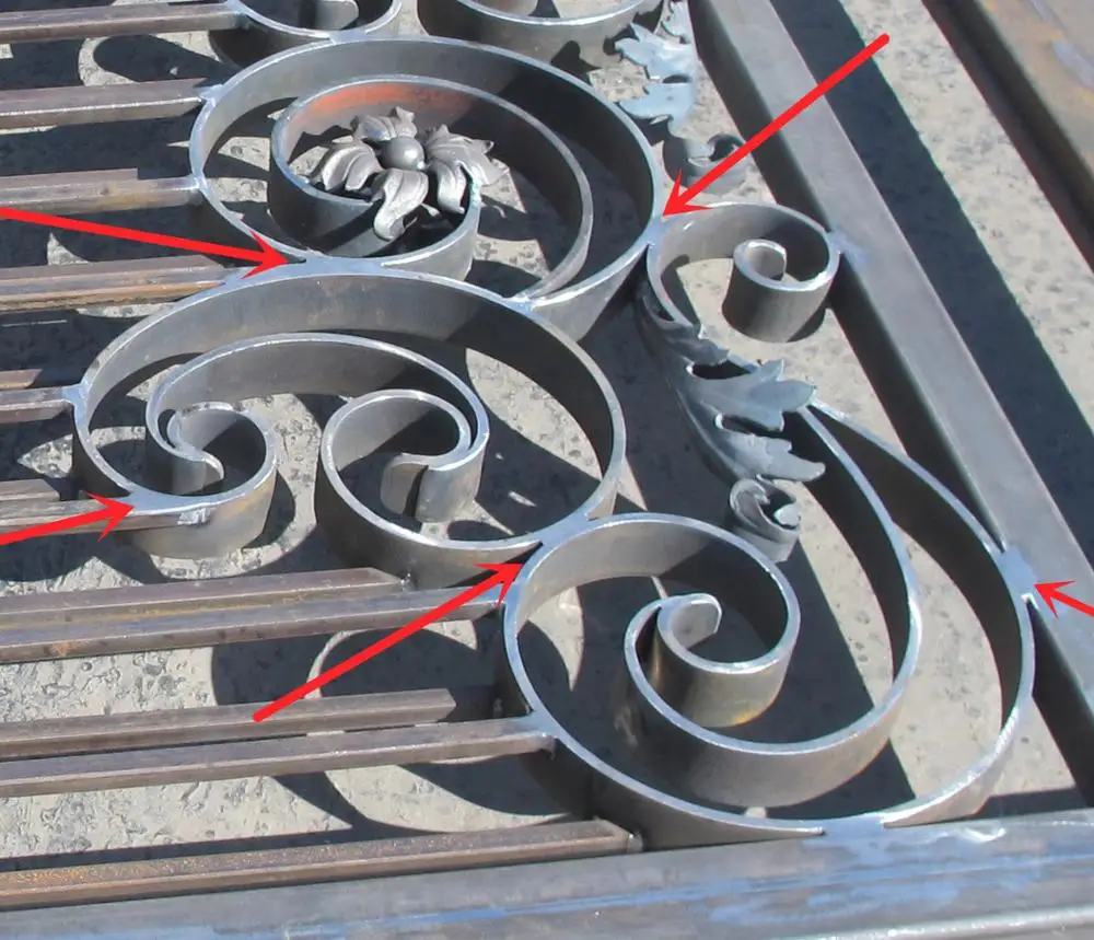 Indoor Iron Gate - Decorative Cast Aluminum Garden Gate