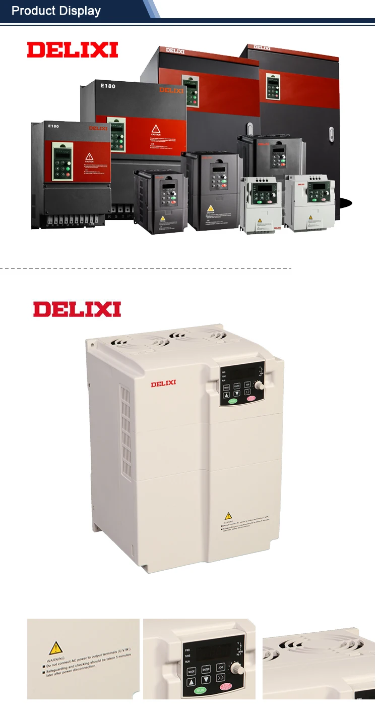 Delixi High Quality Ac Three Phase 220v 380v Frequency Converter ...