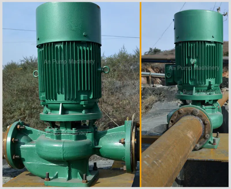 High Pressure Vertical Pipeline Inline Water Booster Pump - Buy ...