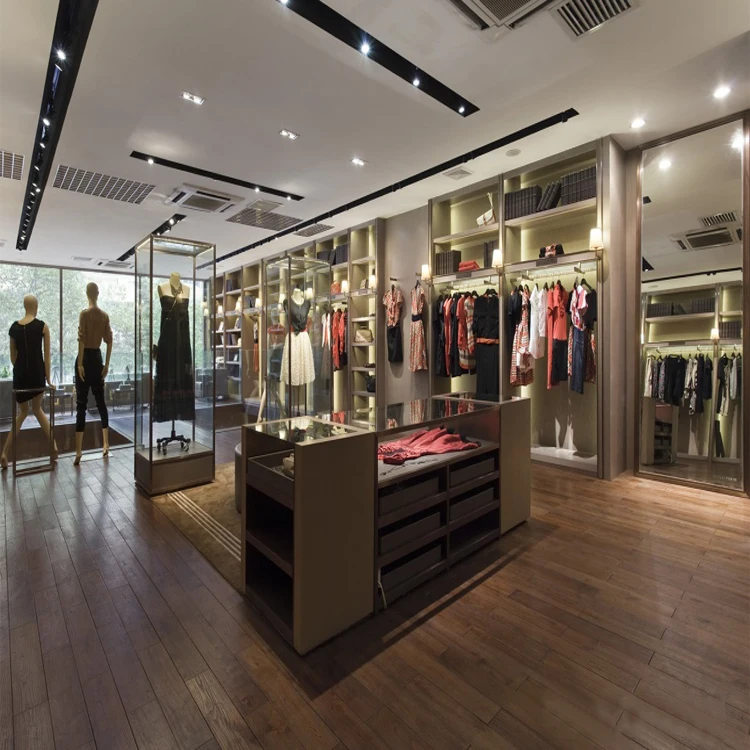 Exquisite Retail Clothing Store Furniture,Clothes Stand And Clothes ...