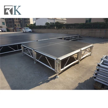 Aluminum Adjustable Riser Event Outdoor Concert Stage High Bearing ...