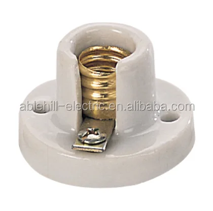 E10 E12 E14 Ceramic Lampholder - Durable Porcelain Lamp Holder