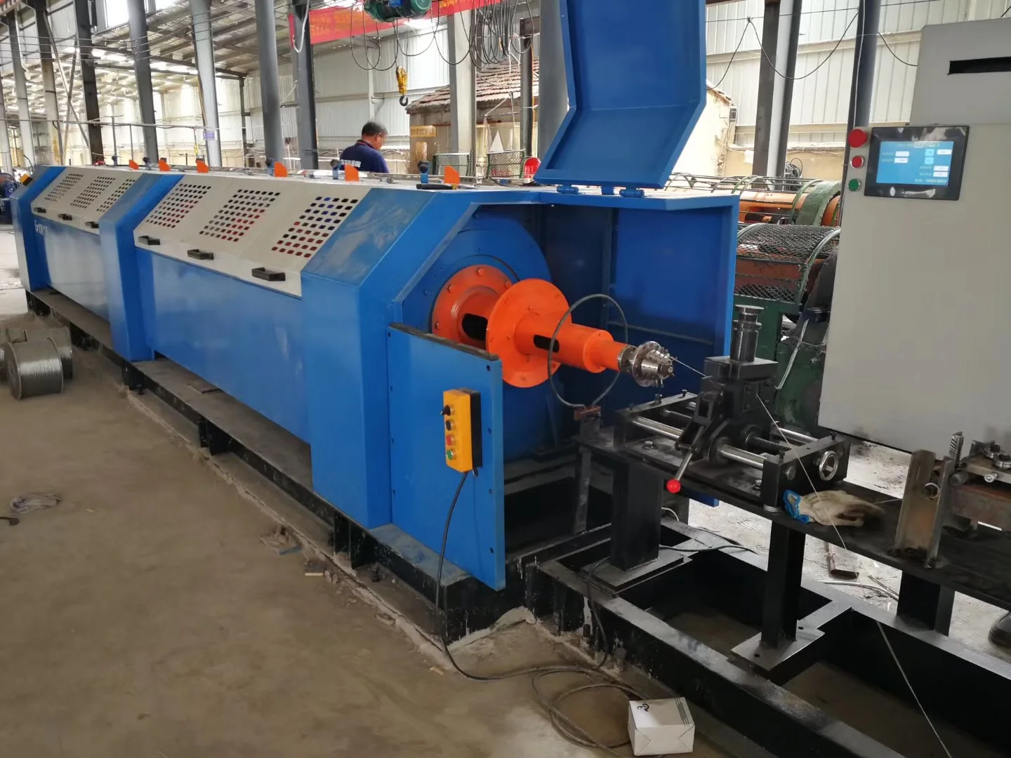 300mm Wire Rope Tubular Stranding Machine - Reliable & Efficient