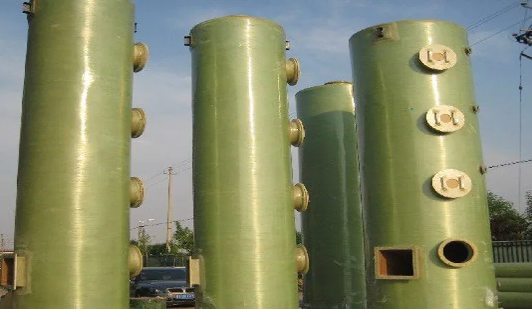 Jhr Frp Purification Tower Acid Mist Purification Tower,Sulfuric Acid ...