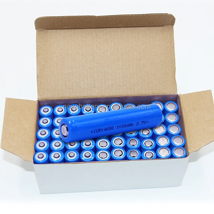 3.7v 7.4v Icr 14500 14650 650mah 1050mah 1200mah Li-ion Rechargeable ...