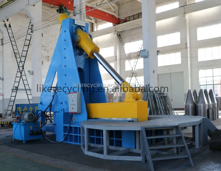 Waste Tires Cutting Machine - OTR Giant Tire Cutter