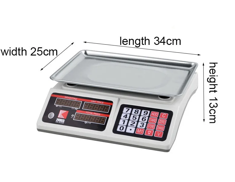 Electronic Commercial Meat Weighing Scale - Buy Meat Weighing Scale ...
