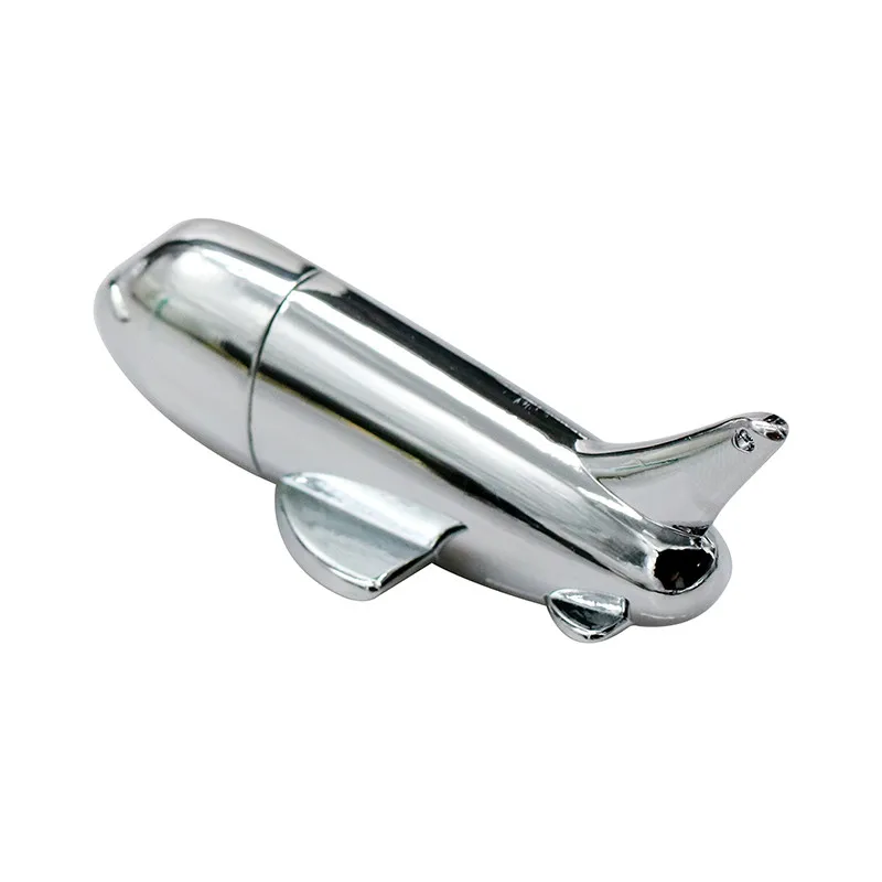 64GB Metal Airplane USB Flash Drive with Free Logo Engraving