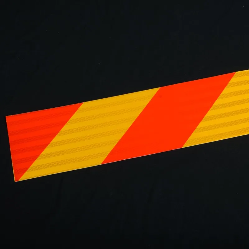 Red Yellow Reflective Chevron Tape For Truck And Trailer Panels - Buy ...