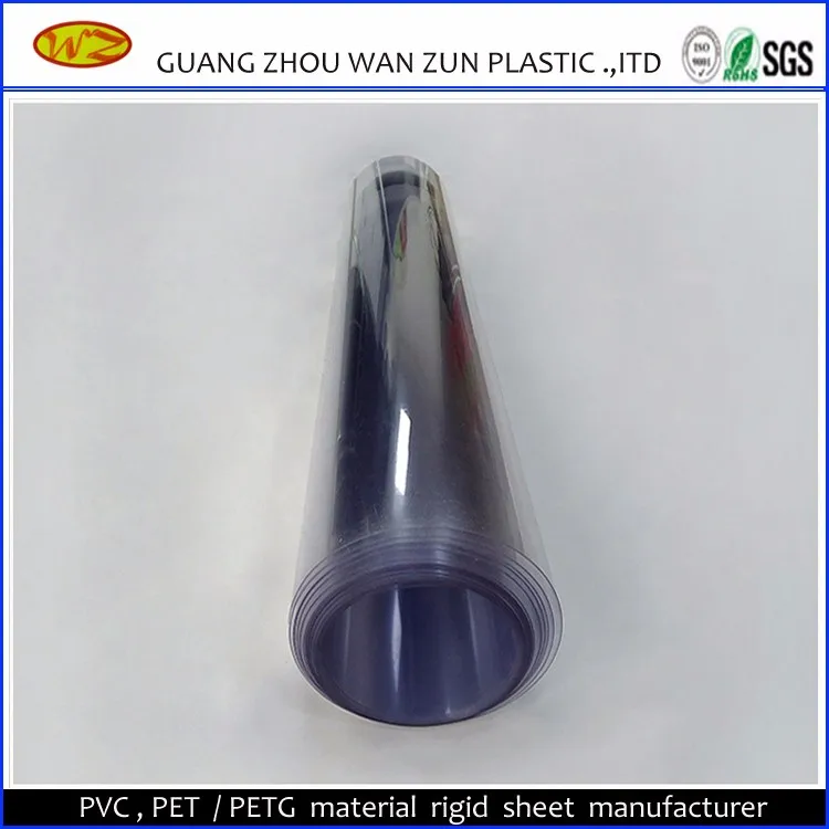 Plastik Levha Pet Pvc Sert Film 0.5mm 1mm Kalınlığında Plastik Rulosu ...