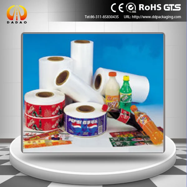 Bopp Pearl Film Plastic Label And Bottle Printing - Buy Bopp Pearlized ...