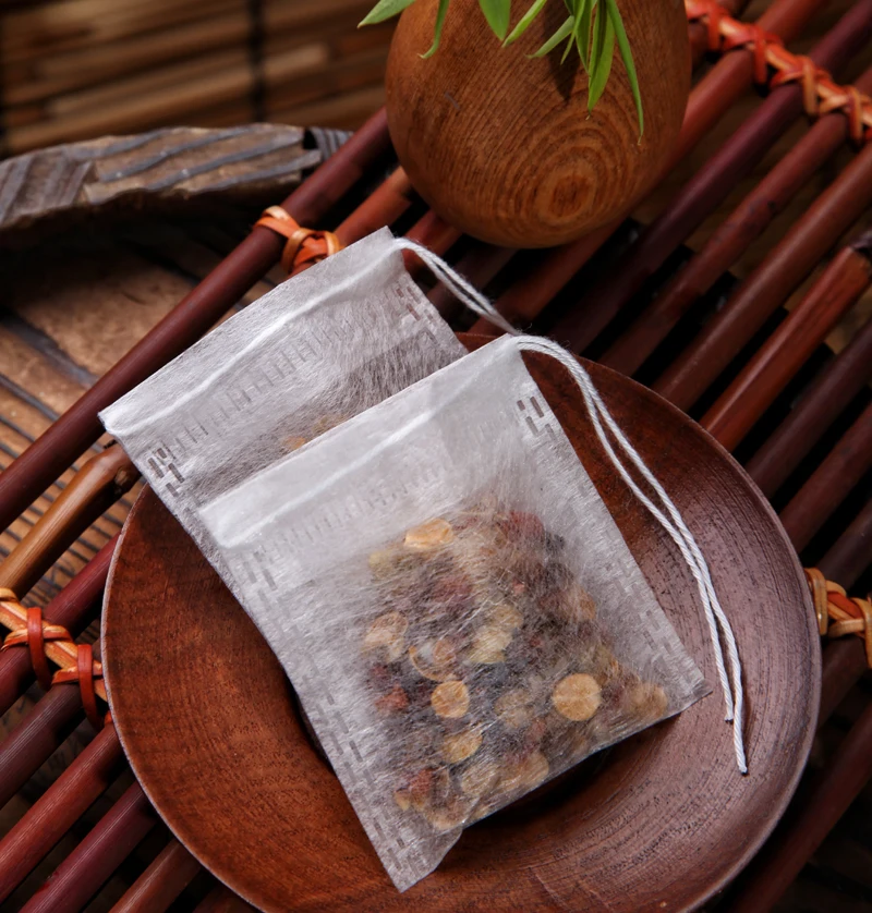 Custom Nylon Pyramid Tea Bags With Logo Seal - 100pcs Bundle, Oem Available