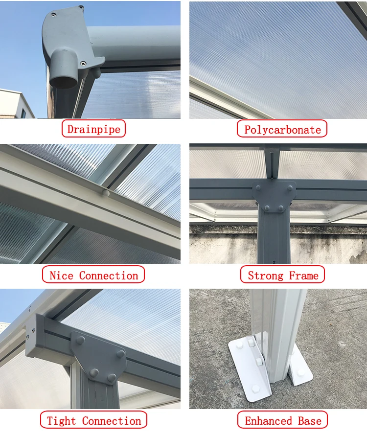 Sun Shade Track Retractable Roof Awnings For Patio Or Deck - Buy ...