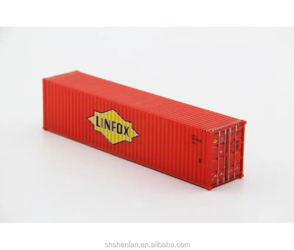 40' Scale 1:87 Miniature Custom Made Shipping Container Model - Buy 40 ...