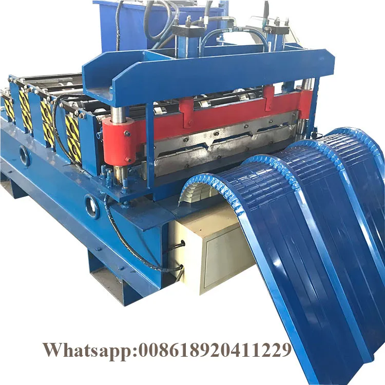 Auto Hydraulic Metal Roofing Sheet Crimping Machine