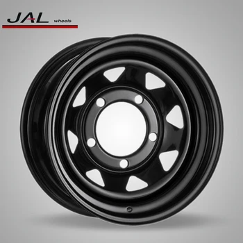 Deep Dish Black Steel 5x108 Spoke Car Rims Trailer Wheels Rim - Buy ...