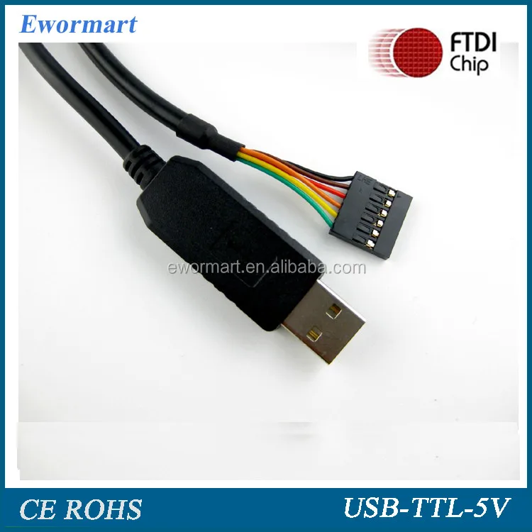 6pin Ftdi Ft232rl Usb To Ttl Serial Cable 5v Converter Adapter For ...