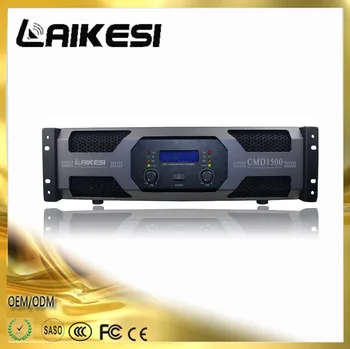 Cmd1500 1500w/8ohm High Power Amplifier With Dispaly - Buy Pro Power ...