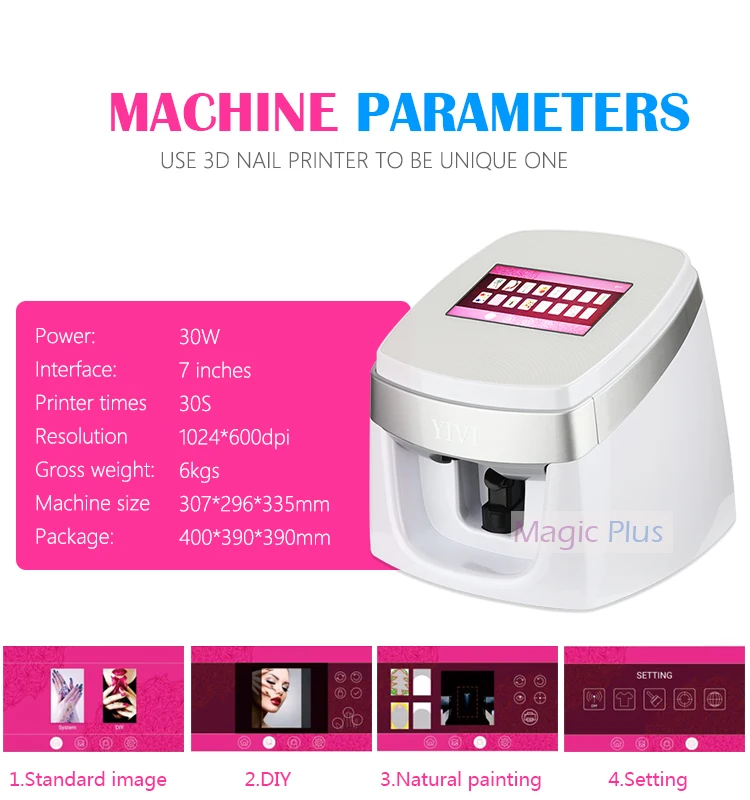 Popular Automatic Nail Polish Making Machine - 3D Digital Nail Printer