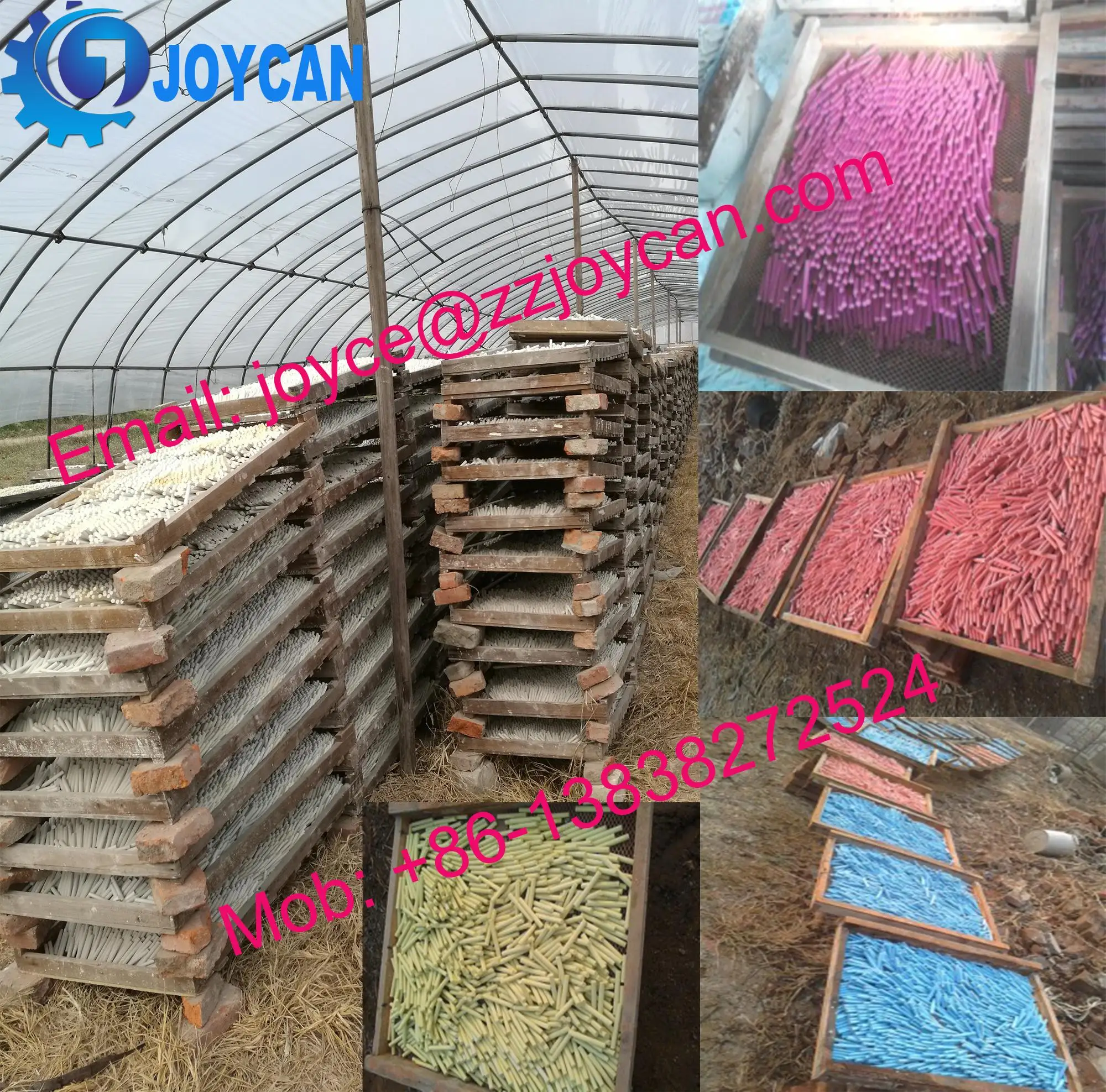 Industrial Chalk Maker - Dustless Chalk Making Machine