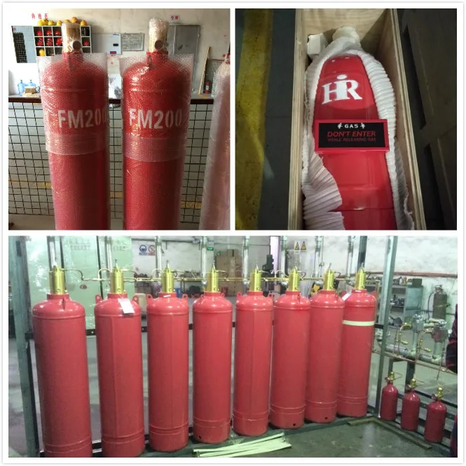 China Supplier Hfc-227ea Empty Cylinder Fm200 Fire Suppression System ...