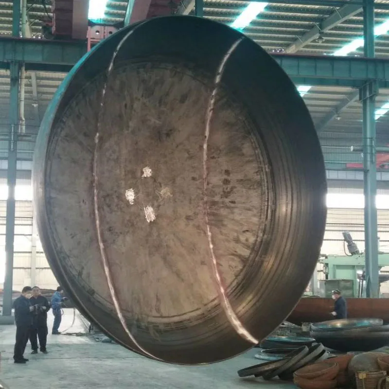 Carbon Steel End Cap Torispherical Heads Tank Caps Dish Ends Pressure ...